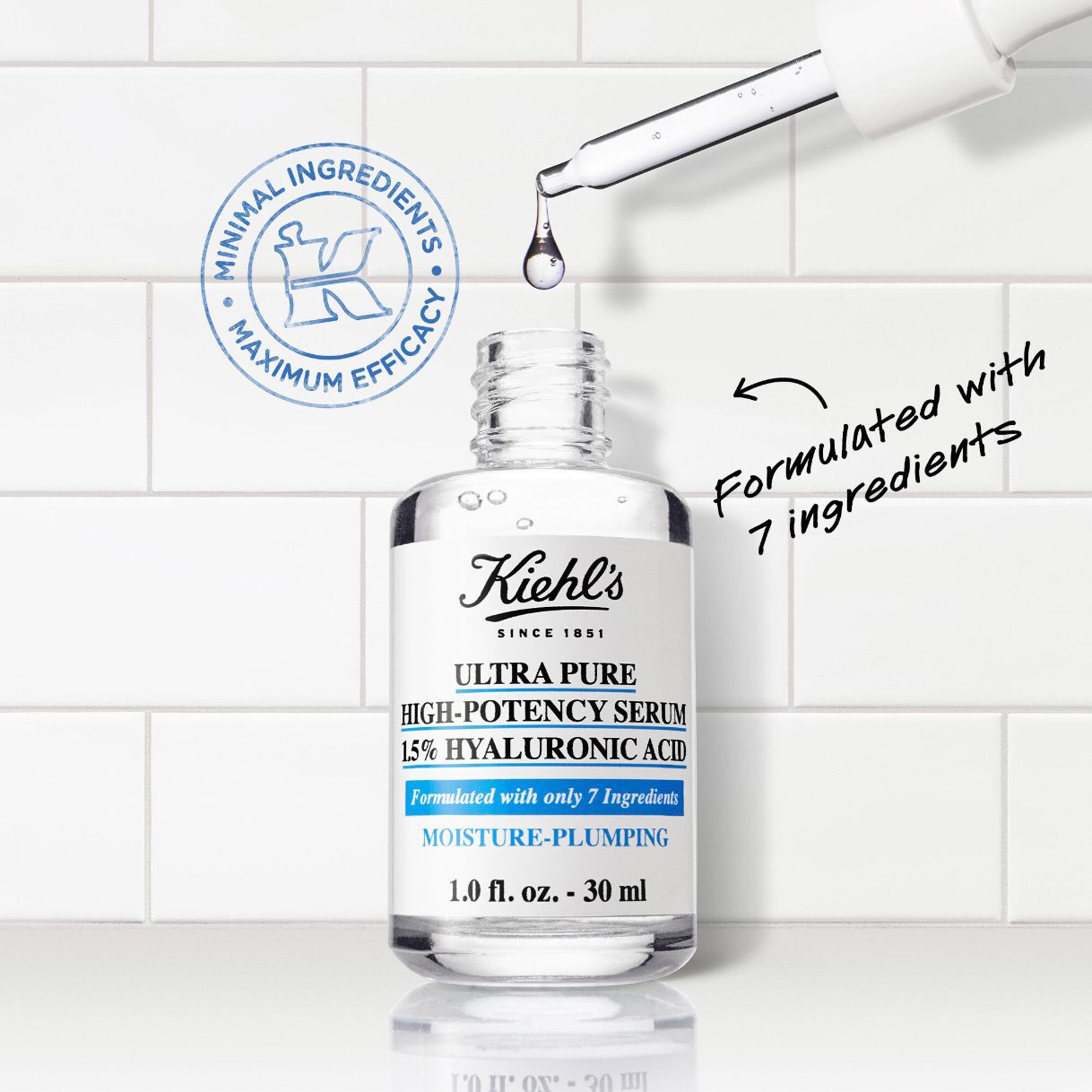 Ultra Pure High-Potency Serum 1.5% Hyaluronic Acid | Kiehl’s Malaysia