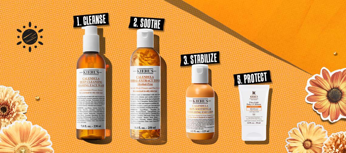 Calendula: Clear and Stable Skin for 24 Hours | Kiehl’s